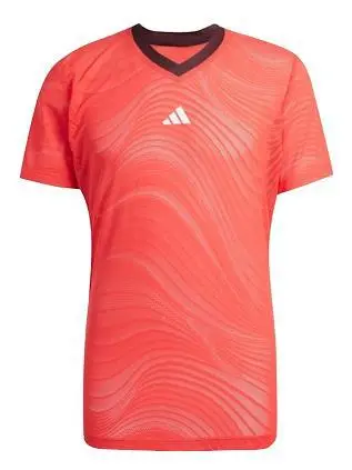 Adidas Pro Climacool+ Mesh Freelift Tee Shirt - Semi Lucid Red