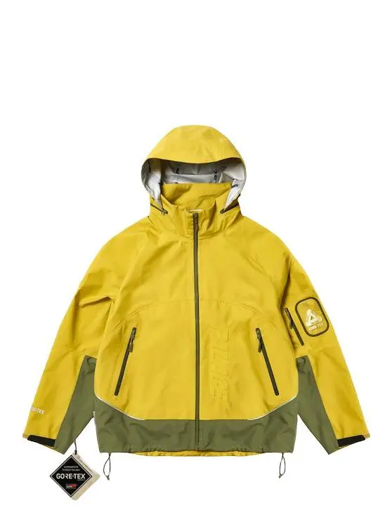 PALACE Gore-tex 3l Mtek Jacket - Yellow