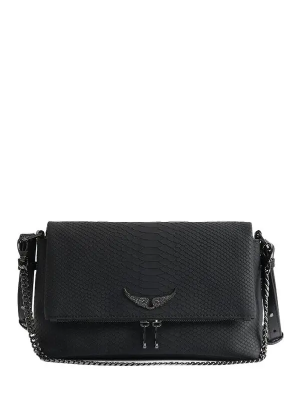 Zadig&Voltaire Rocky Ii Soft Savage Bag - Black