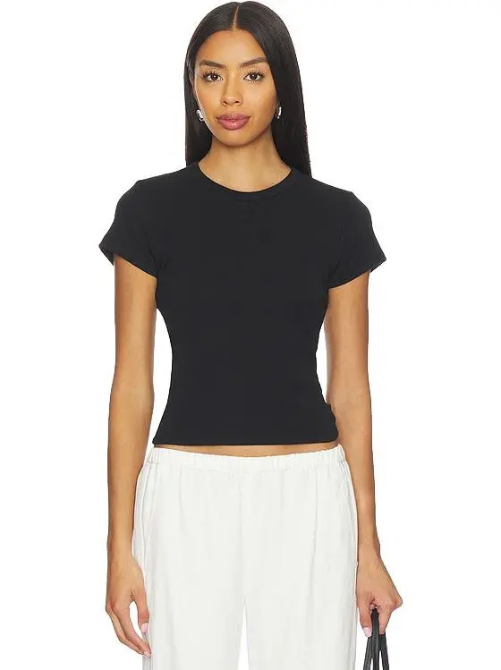 LESET Nando Slim Fit Tee - Black