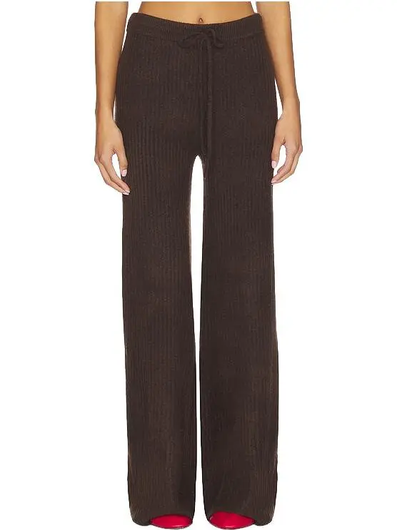 BOBI Wide Leg Pant - Umber