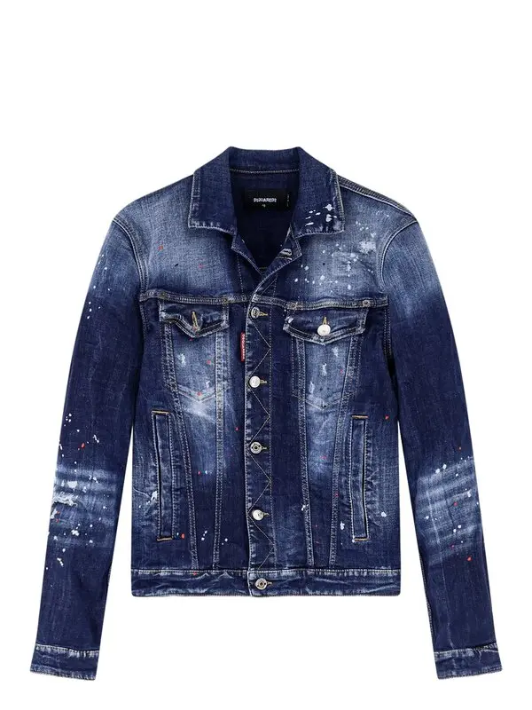 Dsquared2 Denim Trucker Jacket - Blue