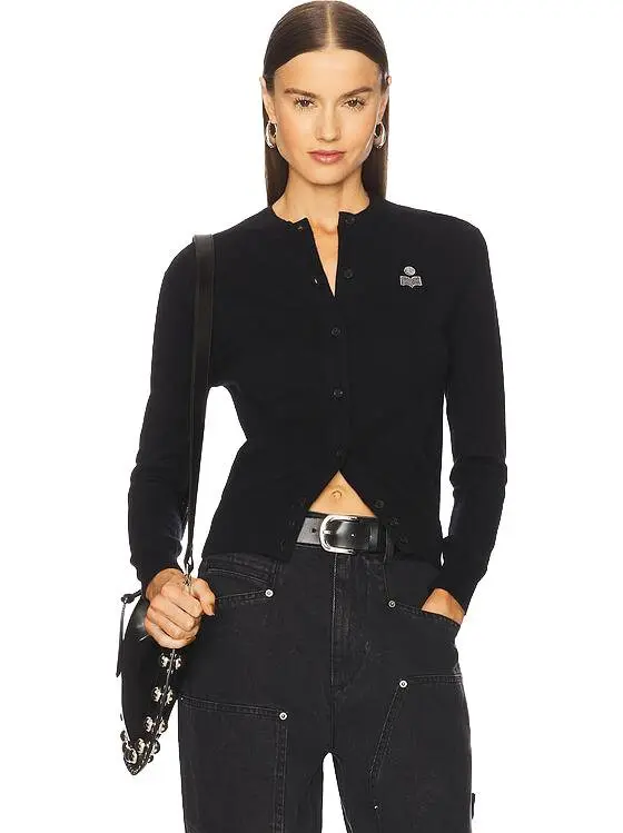 Isabel Marant Étoile Mona Cardigan - Black