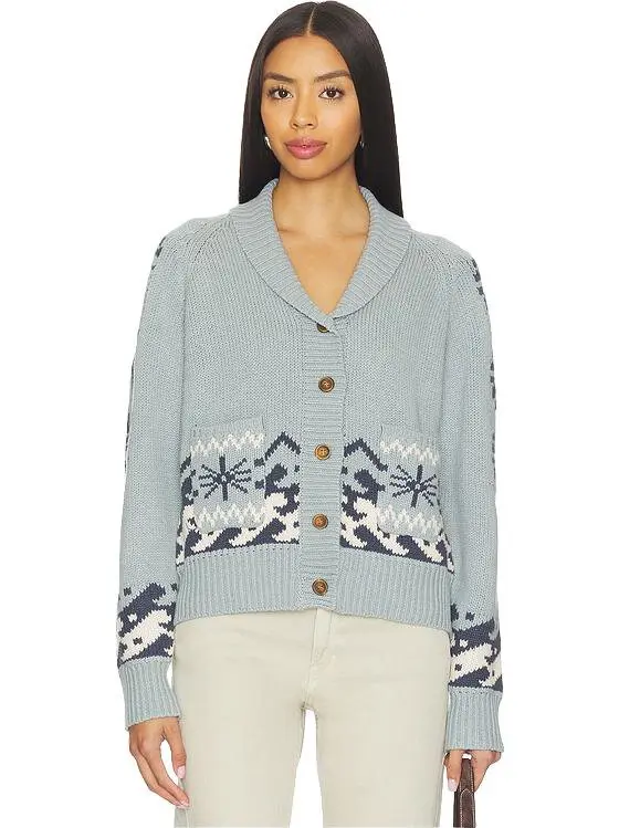 SENDERO PROVISIONS CO. Cimarron Cardigan - Blue