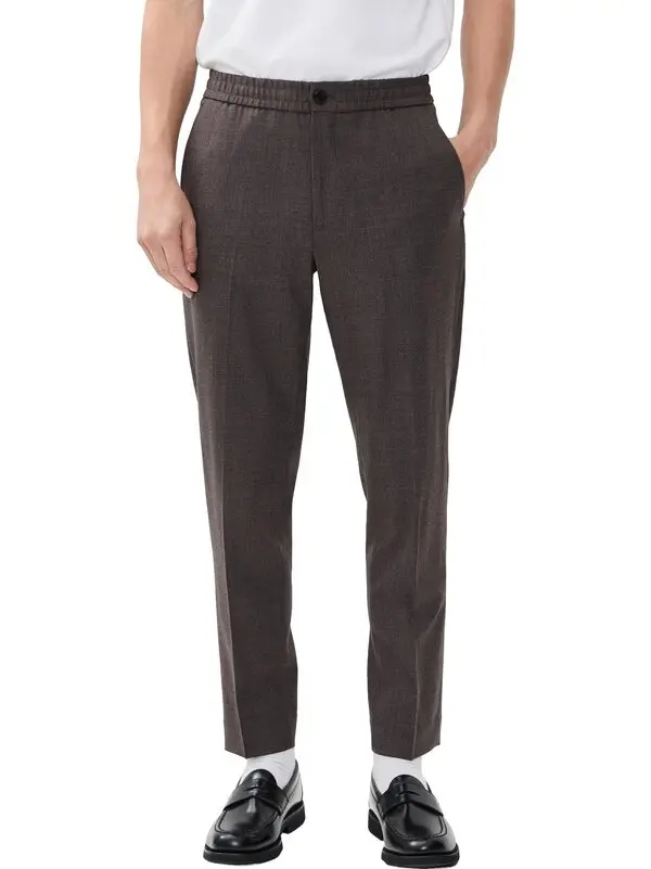 Theory Mayer Drawstring Pants - Brown