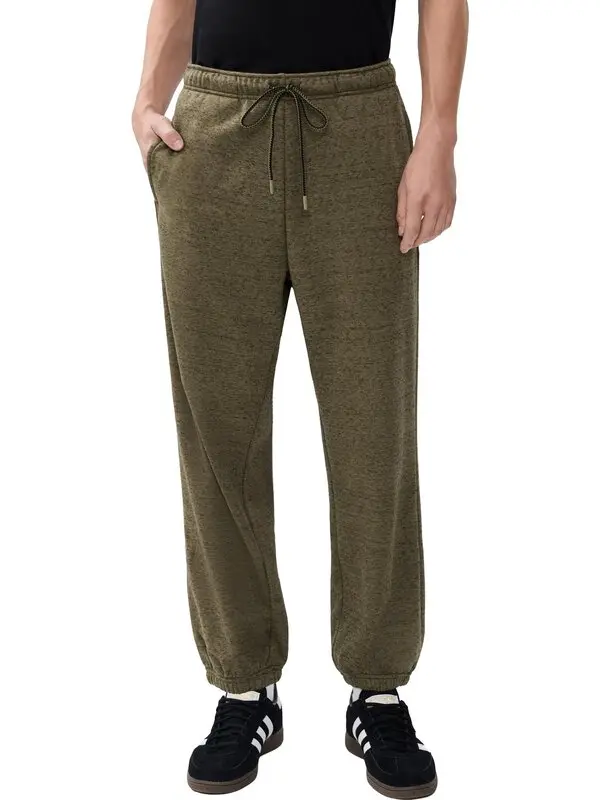 UGG Xander Lounge Jogger Sweatpants - Burnt Olive Heather