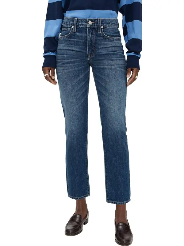 SLVRLAKE Amber Straight Leg Jeans - Santa Cruz