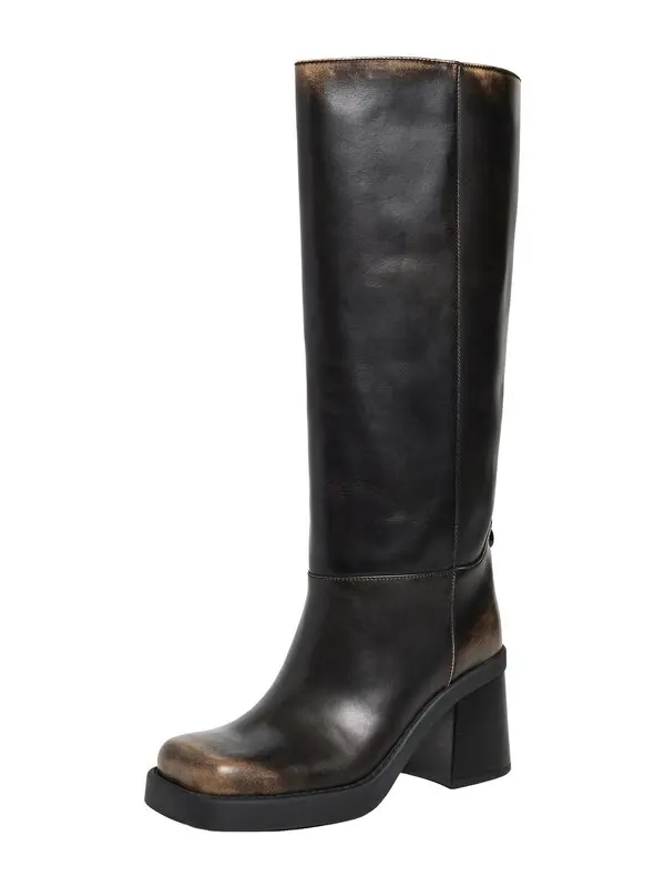 Coach Sculpted Tall Boots - Black