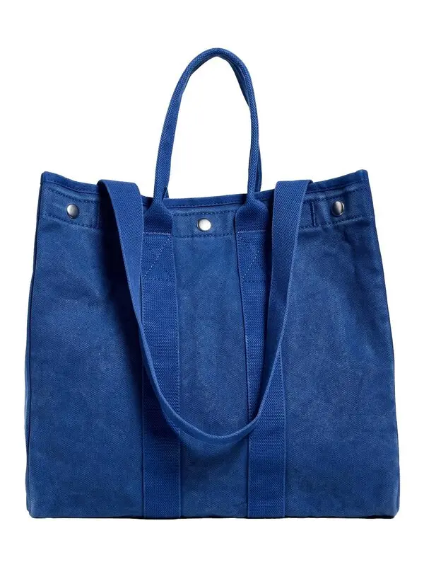 ALEX MILL Canvas Tote - Cobalt