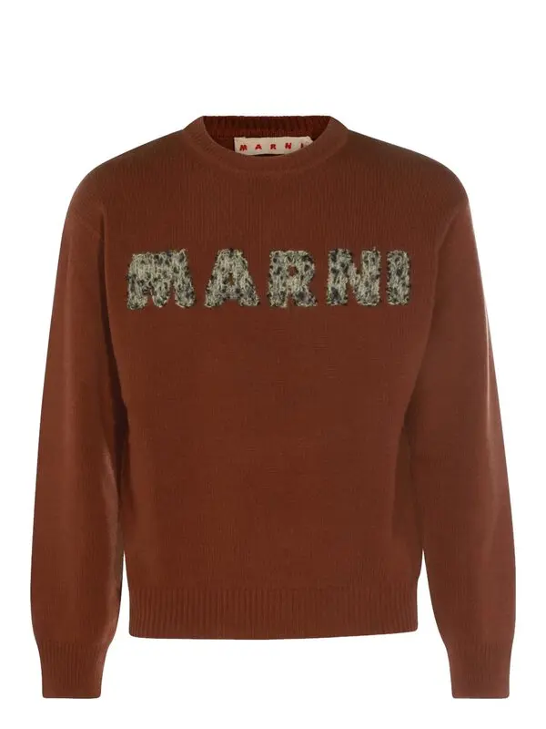 Marni Wool Knitwear - Maroon