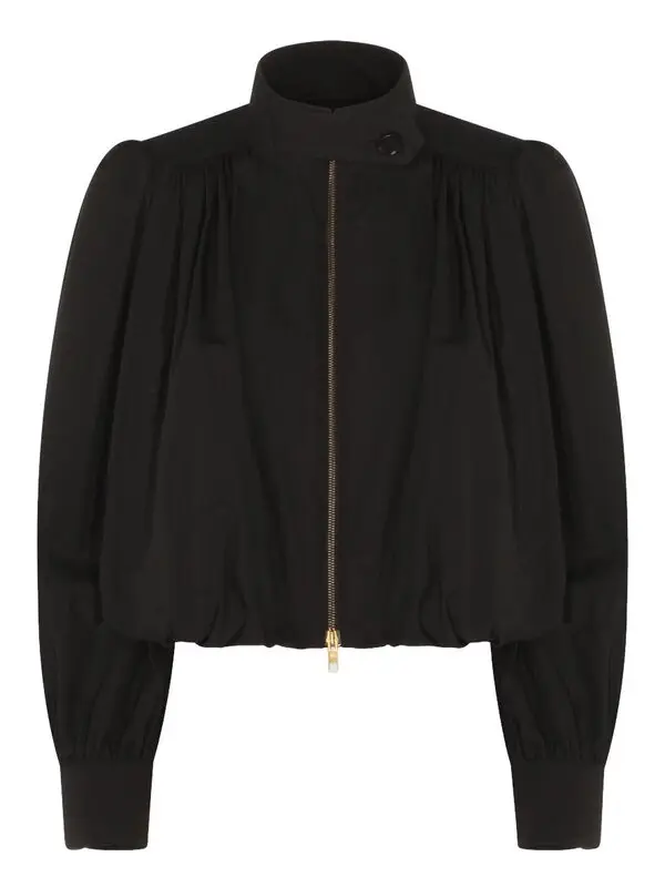 Chloé Casual Cotton Jacket - Black