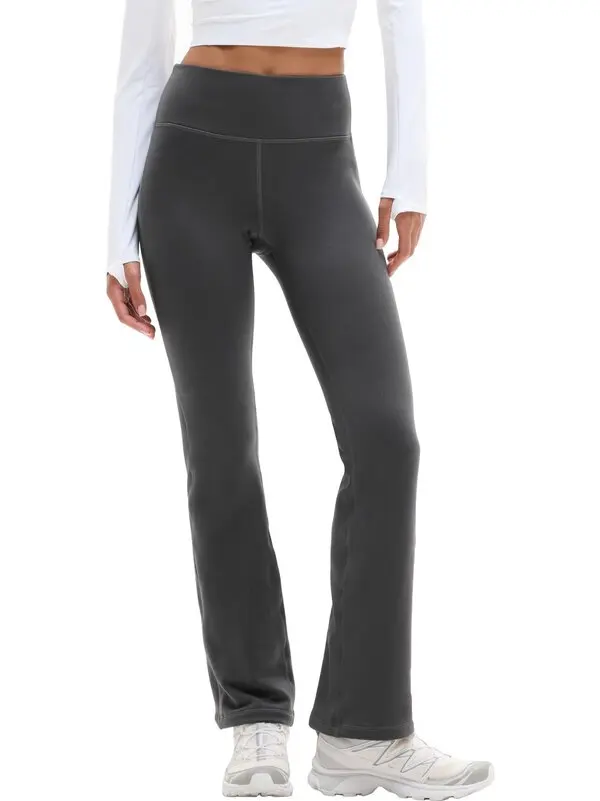 Athleta Altitude Fleece Lined High Rise Pant - Shadow Grey