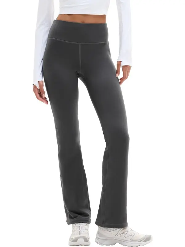 Athleta Altitude Fleece Lined High Rise Pant - Shadow Grey