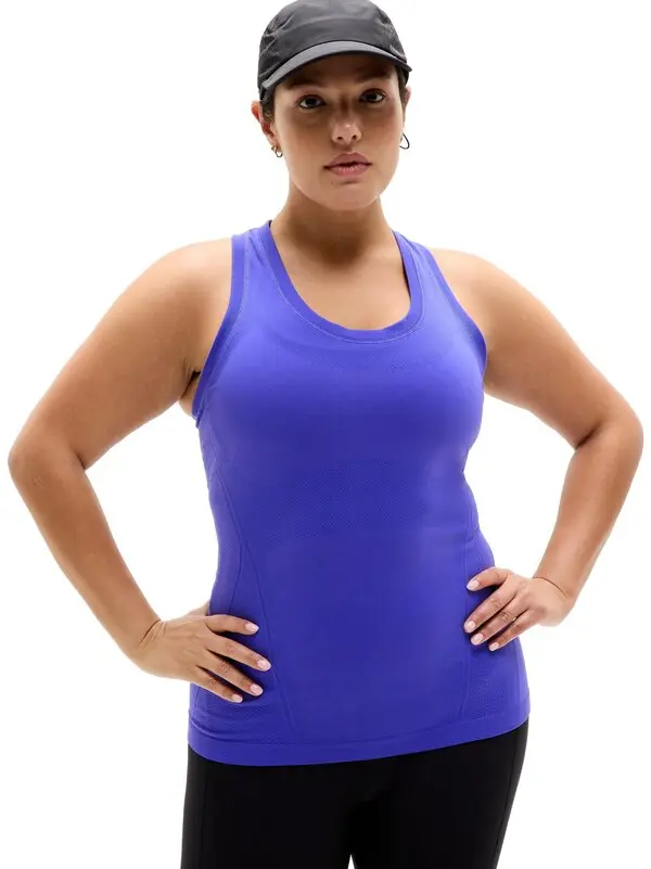 Athleta Momentum Seamless Tank - Borealis