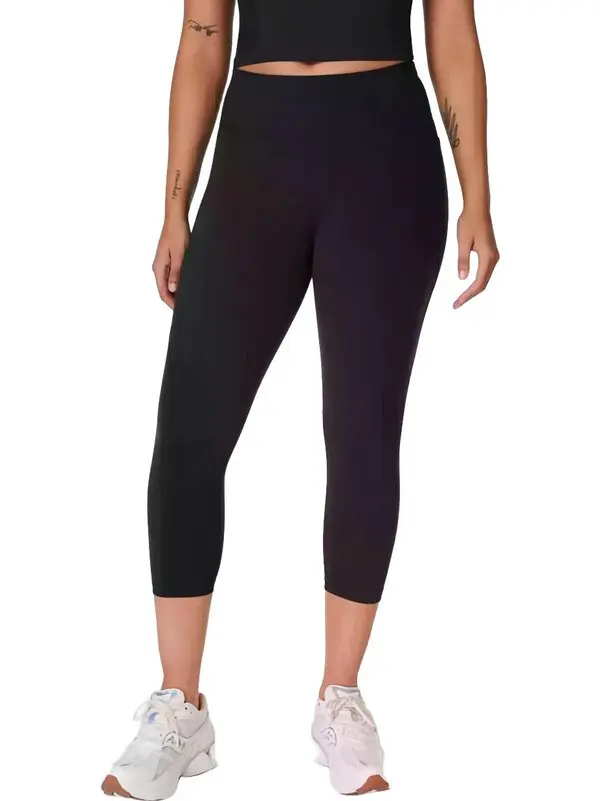 Sweaty Betty Cropped Gym Leggings - Black