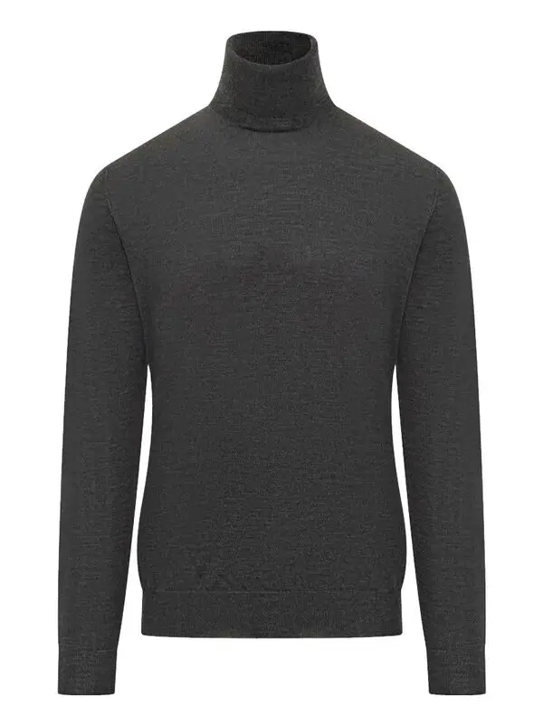 FILIPPO DE LAURENTIIS Wool Turtleneck - Grey