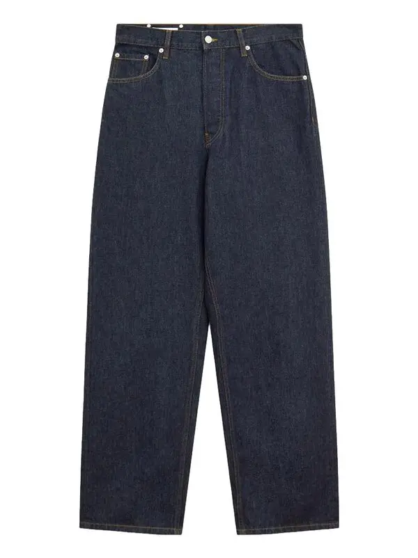 Dries Van Noten Pine Den Jeans - Blue