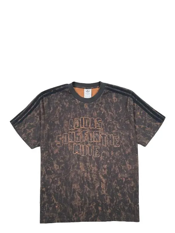 Adidas X Song For The Mute Adi006 Short Sleeve T-shirt - Black/wild Brown
