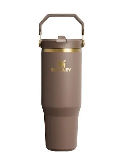 STANLEY Iceflow Flip Straw 30oz Tumbler - Espresso Gold