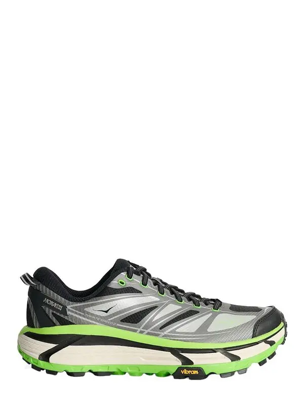 Hoka One One Mafate Speed 2 - Black/electric Green