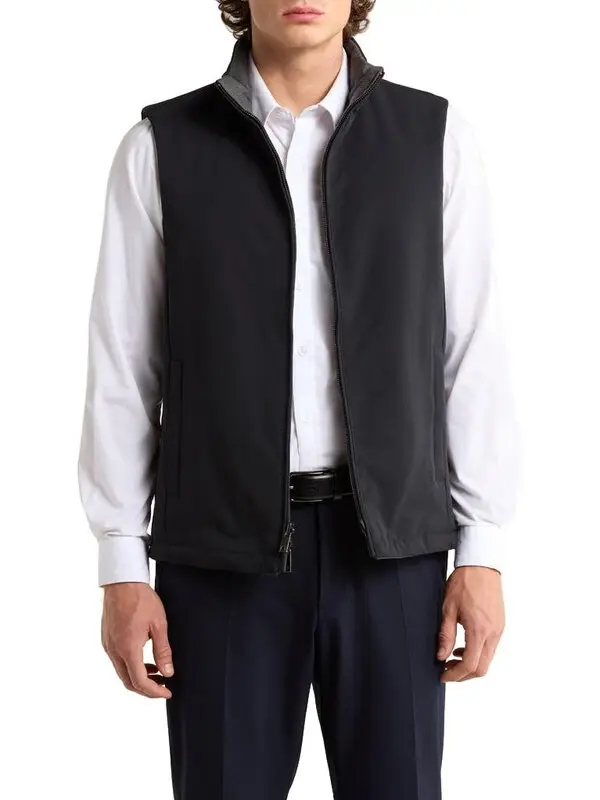 Nordstrom Travelers Reversible Vest - Black Rock