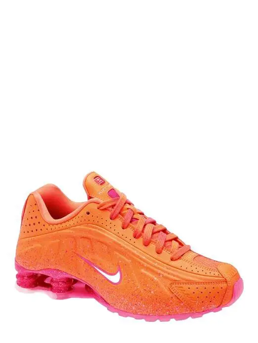 Nike Shox R4 Sneaker - Total Orange/citron/pink