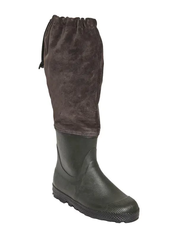 RIER Farmer Rain Boot - Forest Anthracite Velours