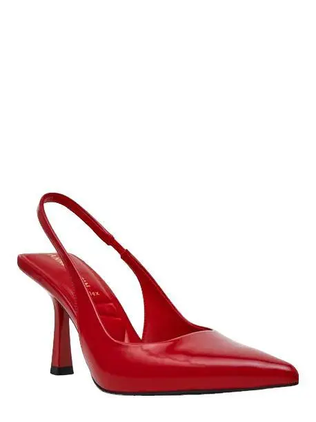 Anne Klein Pointed-toe Slingback Pumps - Red Box