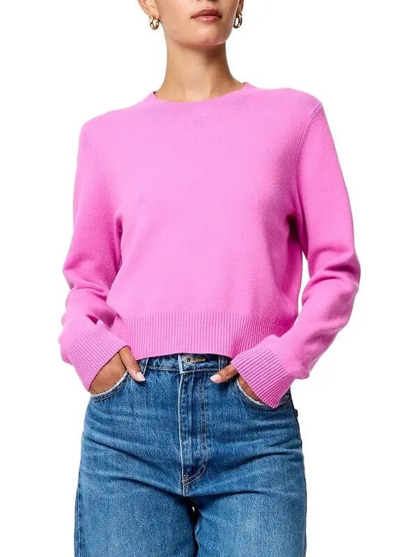 French Connection Babysoft Crewneck Sweater - Taffy Pink
