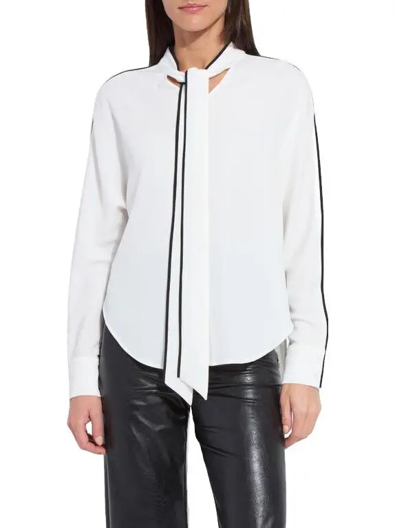 Lyssé Daphne Dolman Sleeve Top - Off White