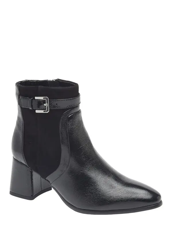 Regarde Le Ciel Millie Block Heel Bootie - Black