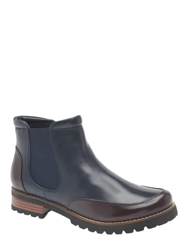 Regarde Le Ciel Layla Lug Sole Chelsea Boot - Glove Tdm/navy