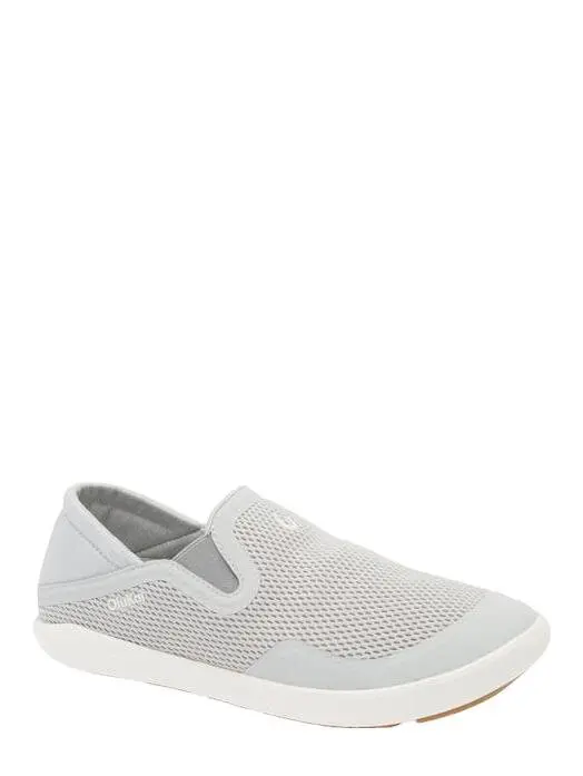Olukai Moku Slip-on Sneakers - Cloud Grey/ash