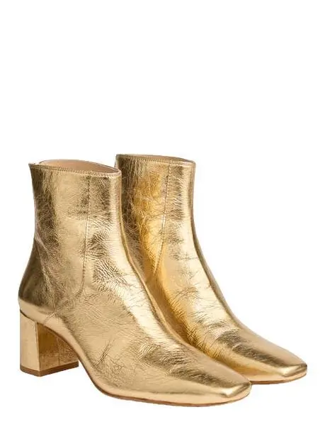 LK BENNETT Nadira Bootie - Gold