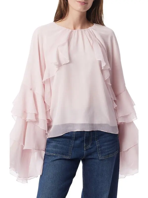 DO BY DEE OCLEPPO Jovanna Ruffle Top - Pale Lilac