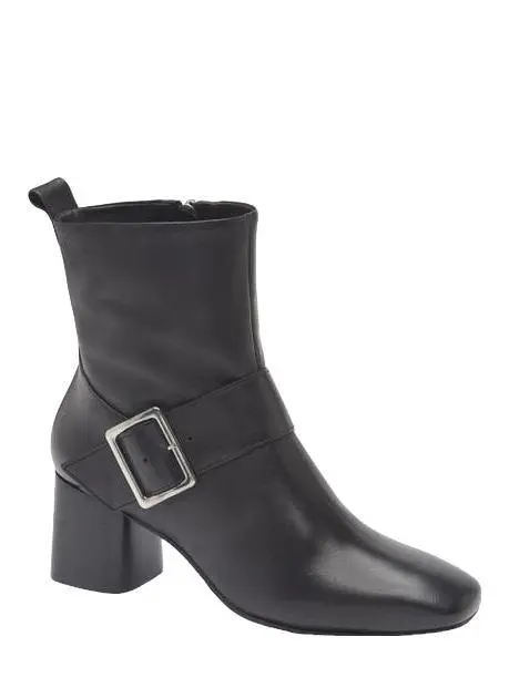 CHOCOLAT BLU Leather Bootie - Black Leather