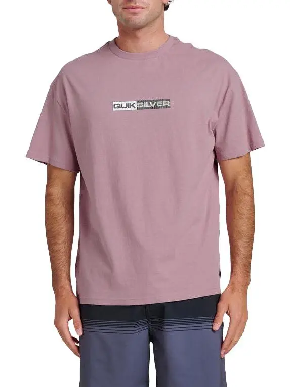 Quiksilver Saturn Tech Graphic T-shirt - Elderberry