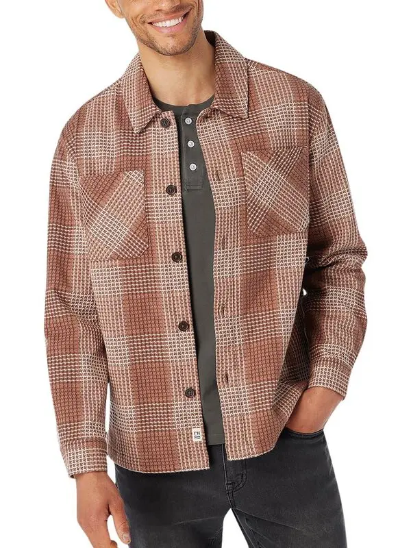 FAIR HARBOR Riptide Shirt Jacket - Waffle Oak