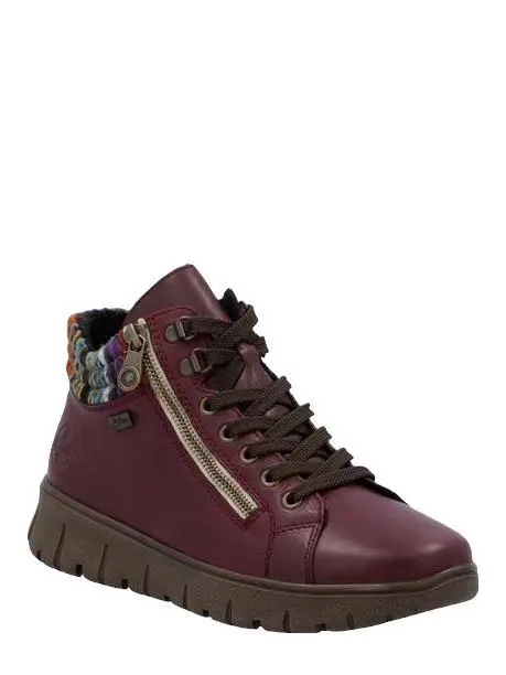 RIEKER Heikie 05 Boots - Vino/orange Multi/vino Rosso