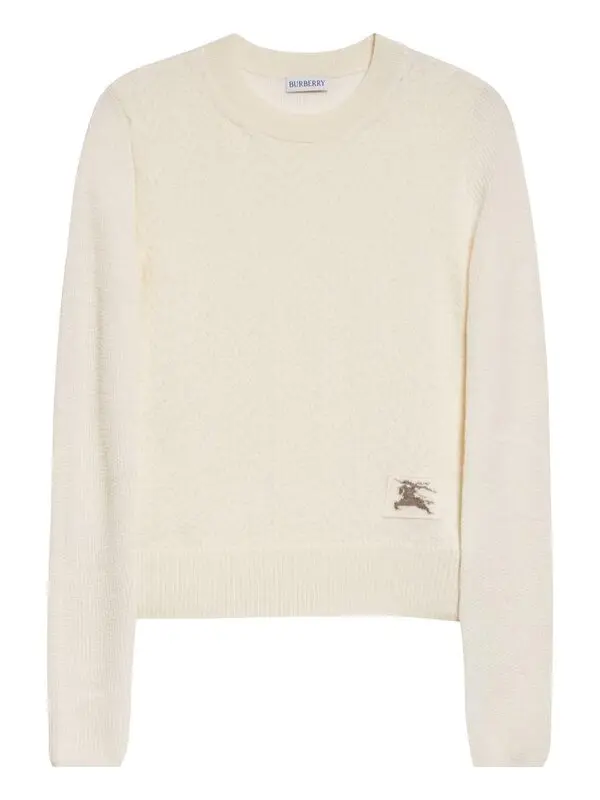 Burberry Equestrian Knight Crewneck Sweater - Alpine