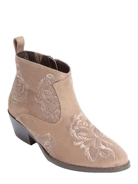 COMFORTVIEW The Gwyneth Bootie - Dark Taupe