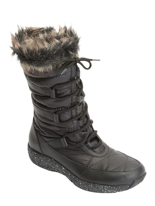 COMFORTVIEW Izabella Trail Weather Boots - Black