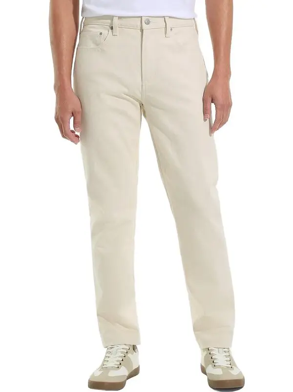 LANDS' END Slim Fit Stretch Jeans - Undyed Natural