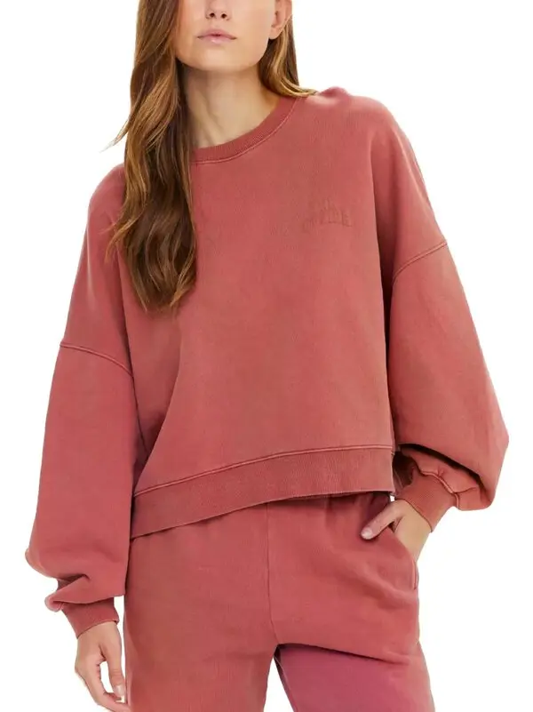 The Upside Serendipity Paloma Crew-neck Sweater - Red