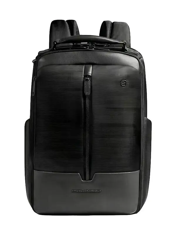 PIQUADRO Zip-detail Laptop Backpack - Black