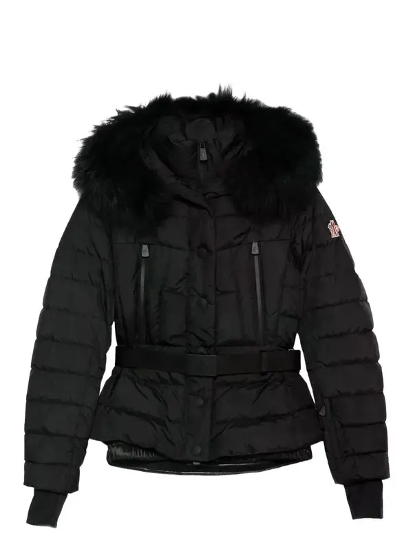 Moncler Belted Jacket - Black