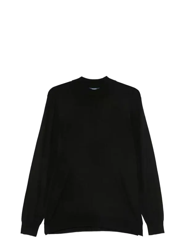 Fedeli Long-sleeve Top - Black