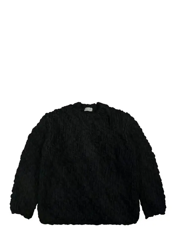 Yohji Yamamoto Crew-neck Sweater - Black