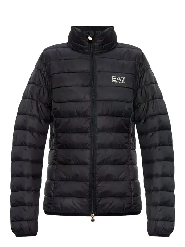 Emporio Armani Zip-fastening Puffer Jacket - Black