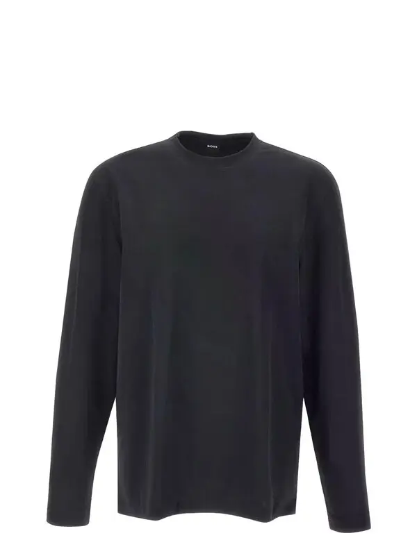 BOSS Long-sleeve Crewneck Sweatshirt - Black